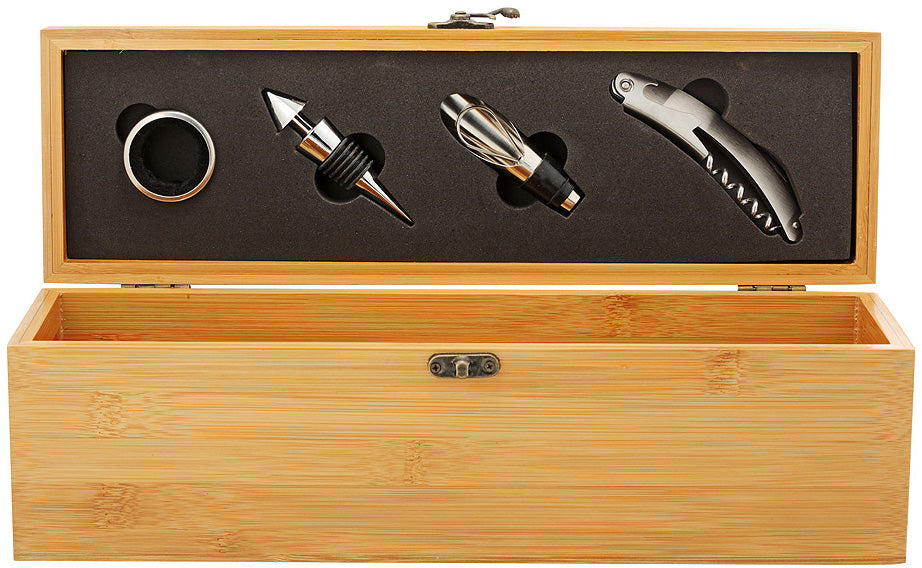 Bamboo Wine Gift Box – TAS Trophies